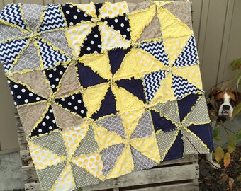 Rag Quilt Pattern | Etsy