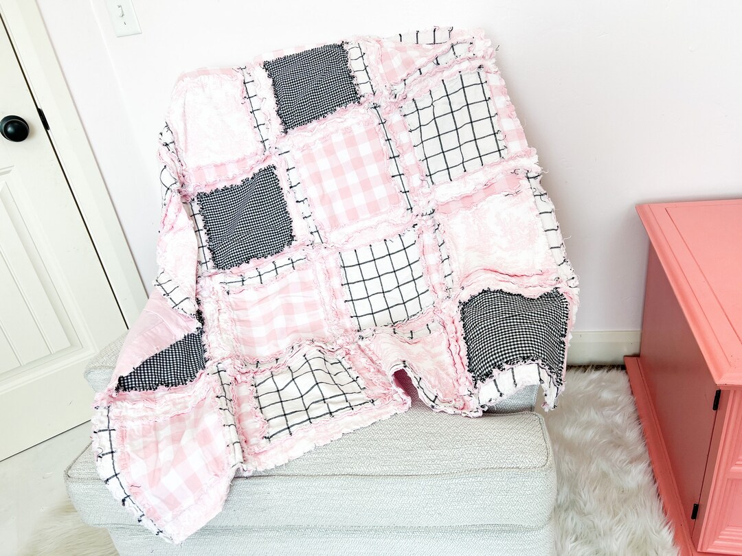 Easy Peasy Baby Rag Quilt Pattern, PDF Quilt Patterns for Nursery Decor ...