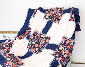 Rag Quilt Throw Pattern PDF - Etsy