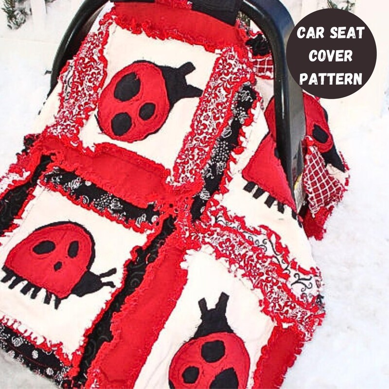 Ladybug Baby Quilt - Etsy