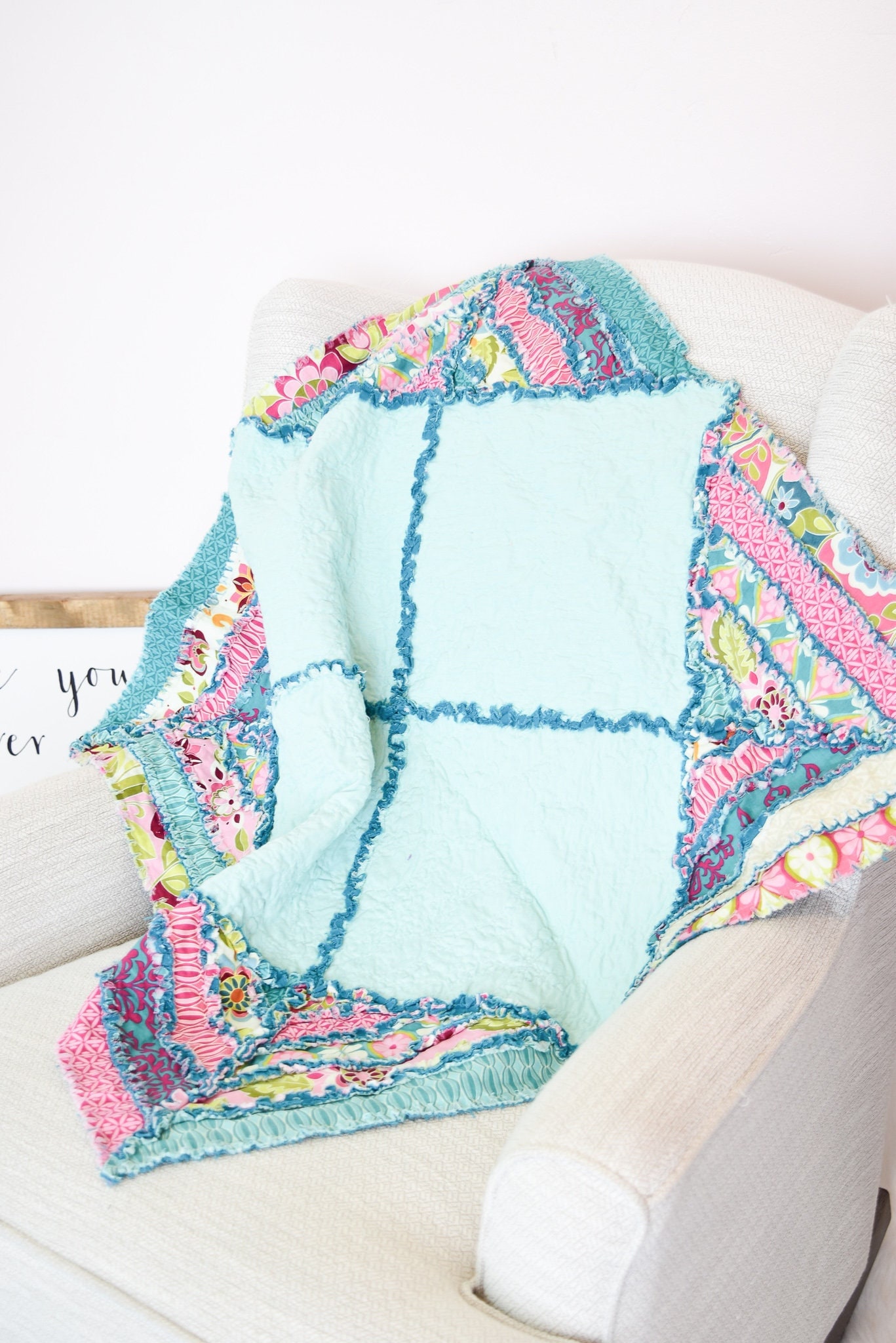 Jelly Roll Rag Quilt