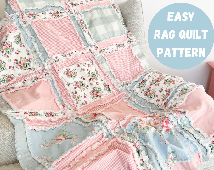 Lap Size Rag Quilt, Rag Throw Quilt, Earthtone Rag Quilt, Comfy Throw ...