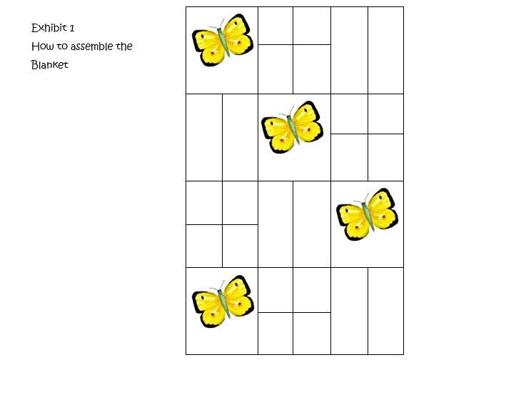 Butterfly Patchwork Quilt Pattern PDF Easy Baby Quilt Rag - Etsy