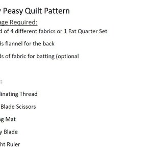Flower Baby Rag Quilt Pattern PDF, Easy Baby Quilt Patterns, Beginner ...