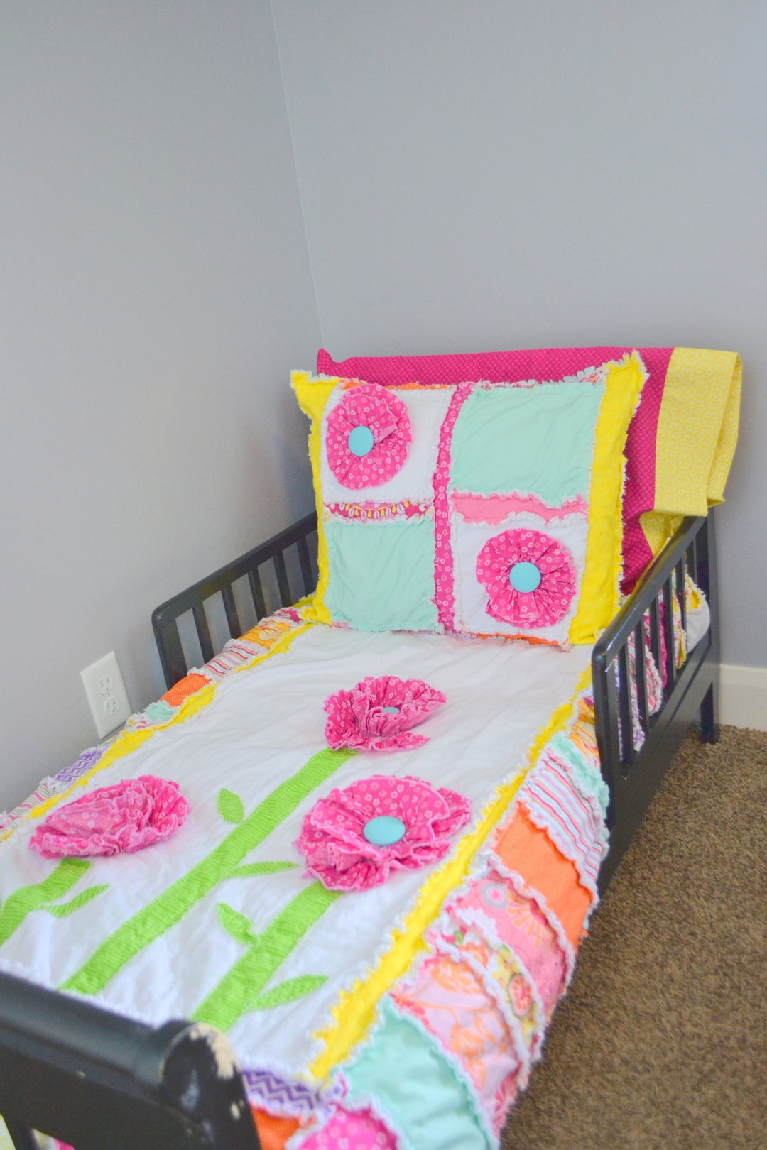 Standard Pillow Sham Ebook PDF Quilt Patterns, Easy to Make Rag Quilt ...