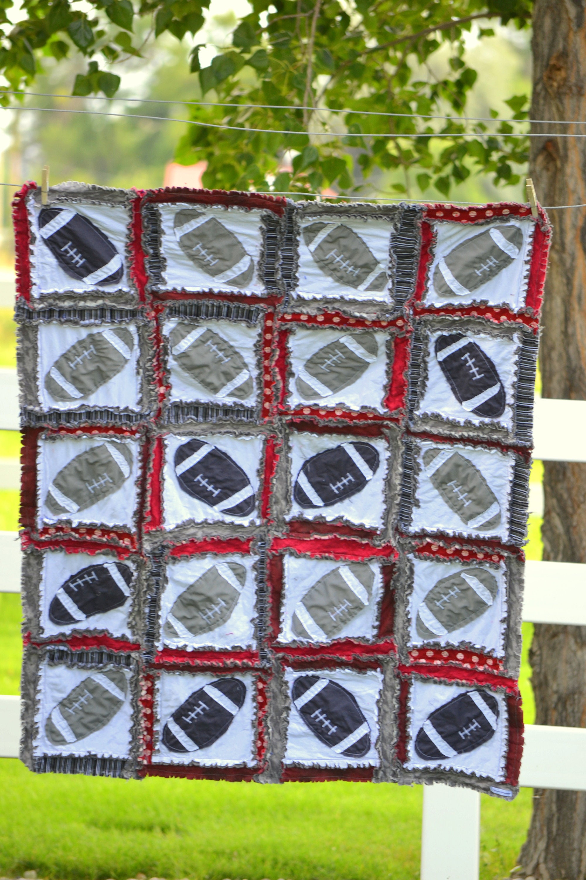 Sports Quilt Pattern PDF Soccer Football Quilt Baseball - Etsy