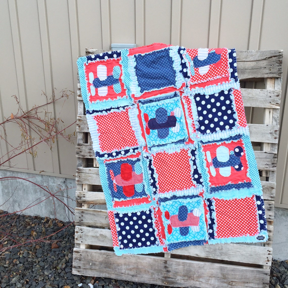 Airplane Applique Baby Quilt Patterns Patchwork Quilt Digital - Etsy