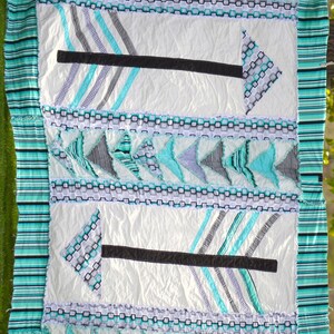 Geometric Arrow Quilt Pattern, Flying Geese Quilt Patterns PDF, Twin XL ...