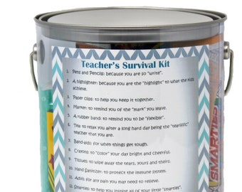 Teacher survival kit | Etsy