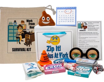 Funny Work Survival Kit - Etsy