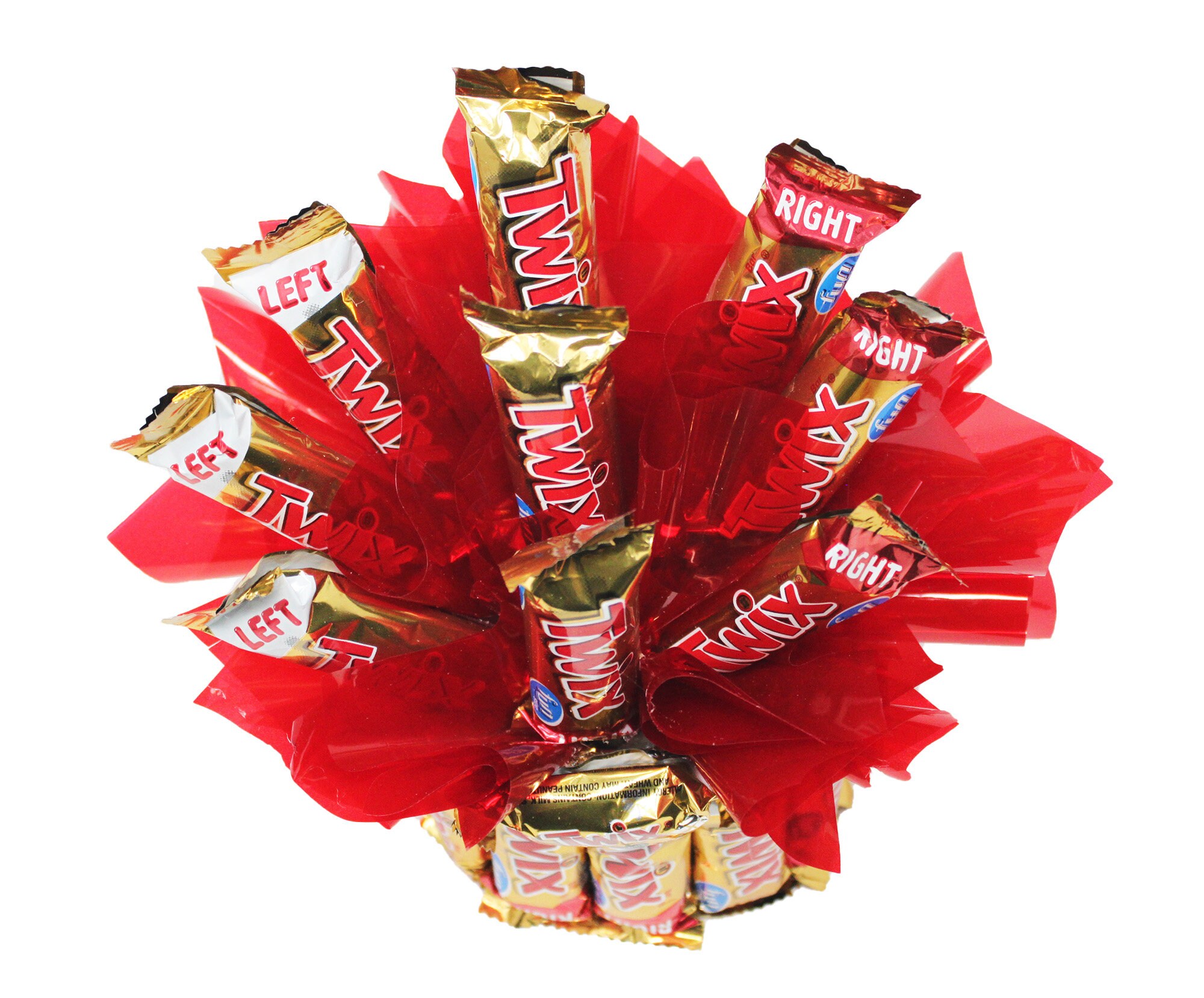 TWIX Fun Size Candy Bouquet No Need To Pick a Side A Tasty | Etsy