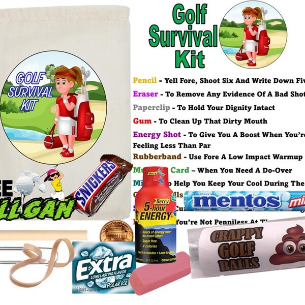 Personalized Golf Kits - Etsy