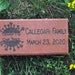 Personalized Full Size Brick. Brick's Custom Engraved as a Memorial ...