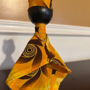 Authentic Kente Wooden Doll - Etsy