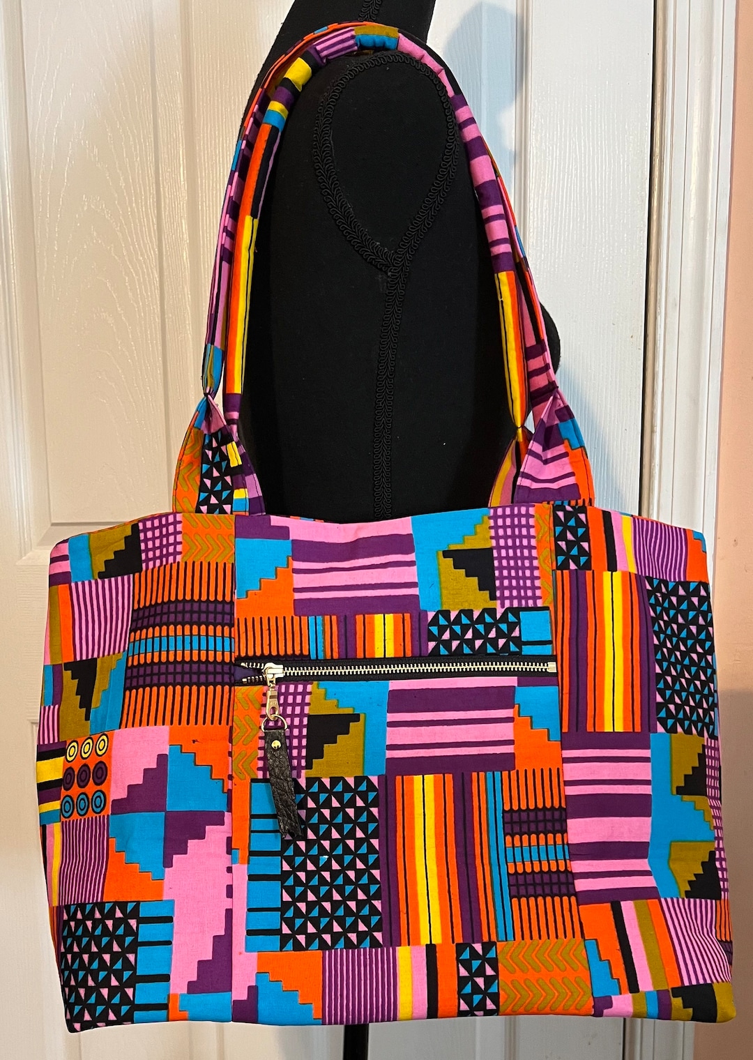 African Print Handbag-shoulder Bag-women's Tote Bag-women's Purse ...
