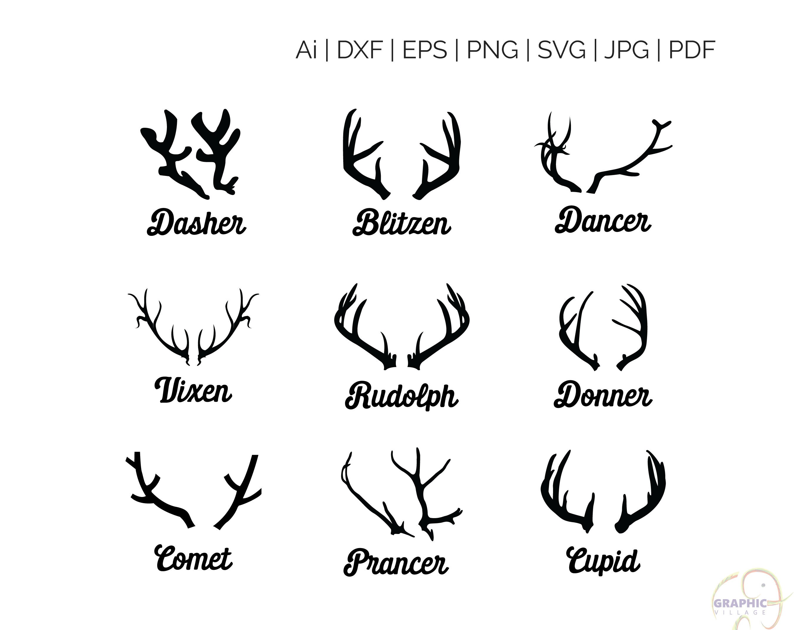 What Are Santa s Reindeers Names Ubicaciondepersonas cdmx gob mx