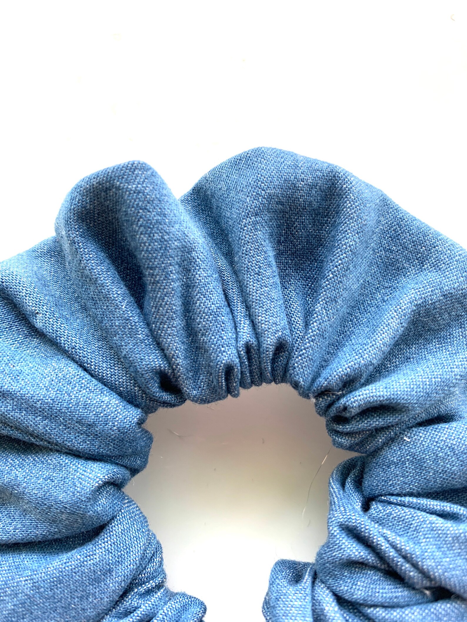 Denim Scrunchie Scrunchies Scrunchie Hair Scrunchies Hair - Etsy France