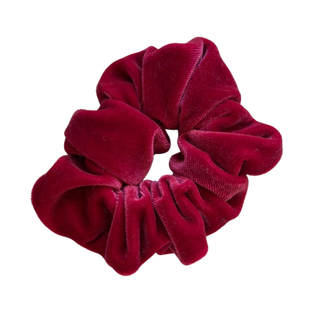 Pink Velvet Scrunchie, Gold Scrunchie, Scrunchie, Scrunchies ...