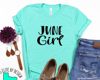 June Birthday Shirt | Etsy