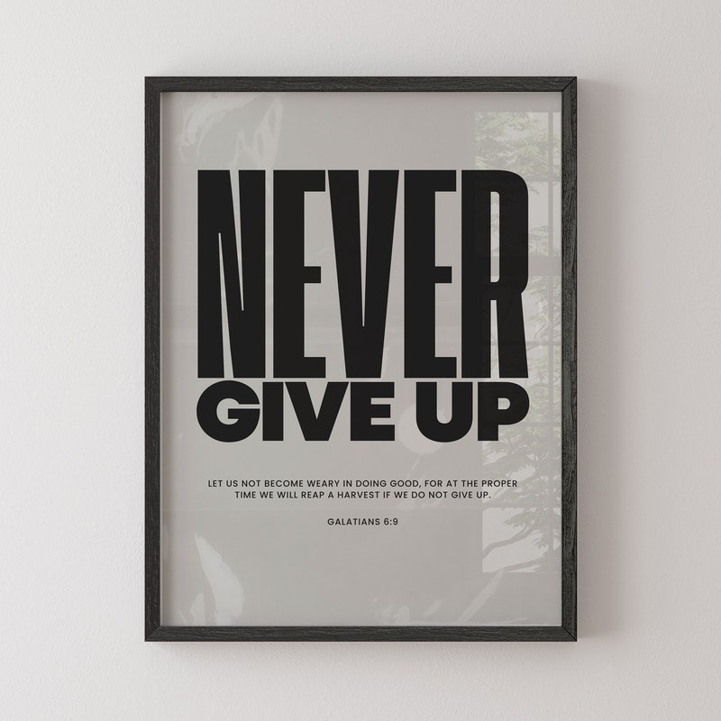 Galatians 6 9 - Etsy