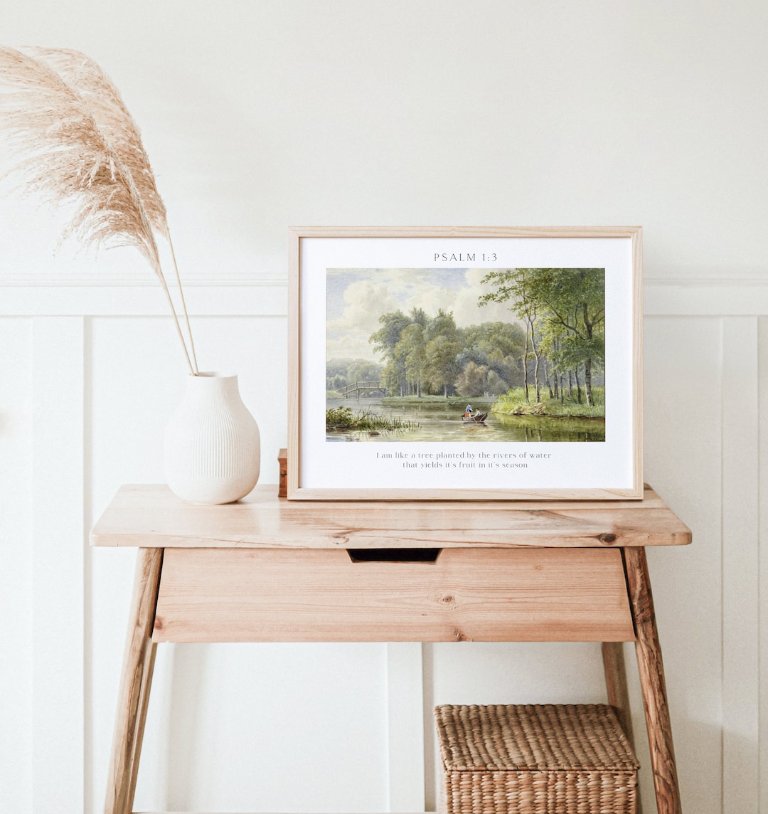 I Am Like a Tree Planted by the Rivers of Water | Psalm 1:3 | Bible ...