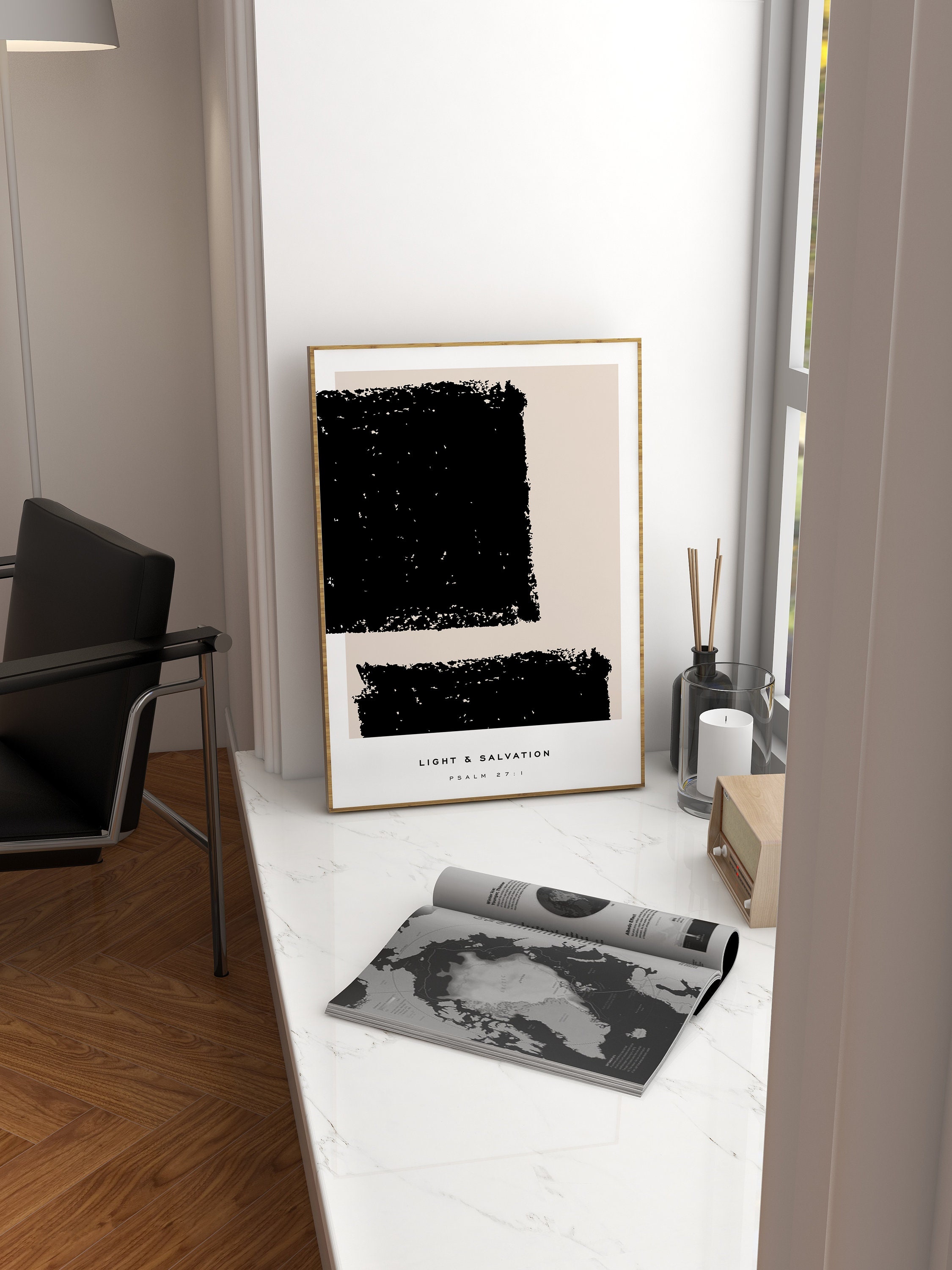 Psalm 27:1 | the Lord is My Light and Salvation | Bible Verse Prints ...