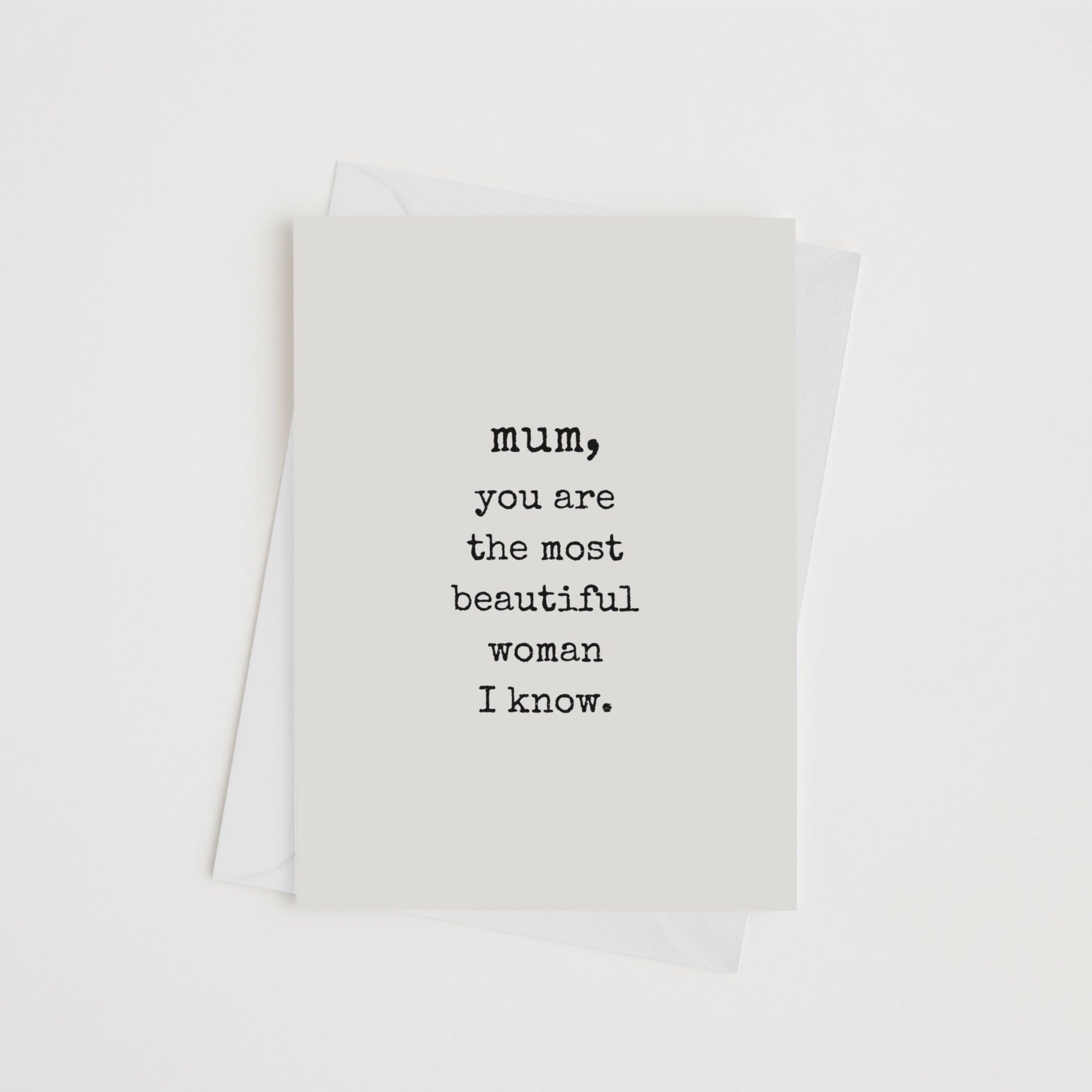 Most Beautiful Woman Greeting Card Christian Greeting Cards - Etsy ...