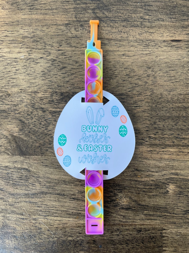 Easter | Pop It Bracelet | Fidget Toy | Easter Gift | Pop Bracelet ...