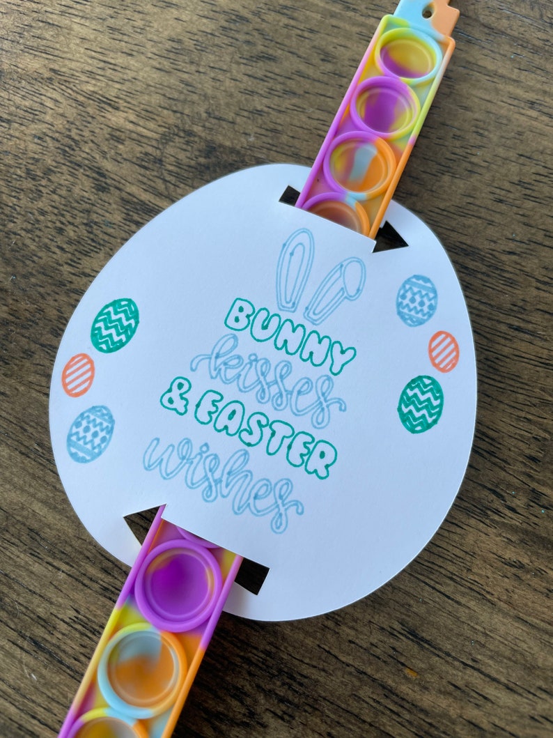 Easter | Pop It Bracelet | Fidget Toy | Easter Gift | Pop Bracelet ...