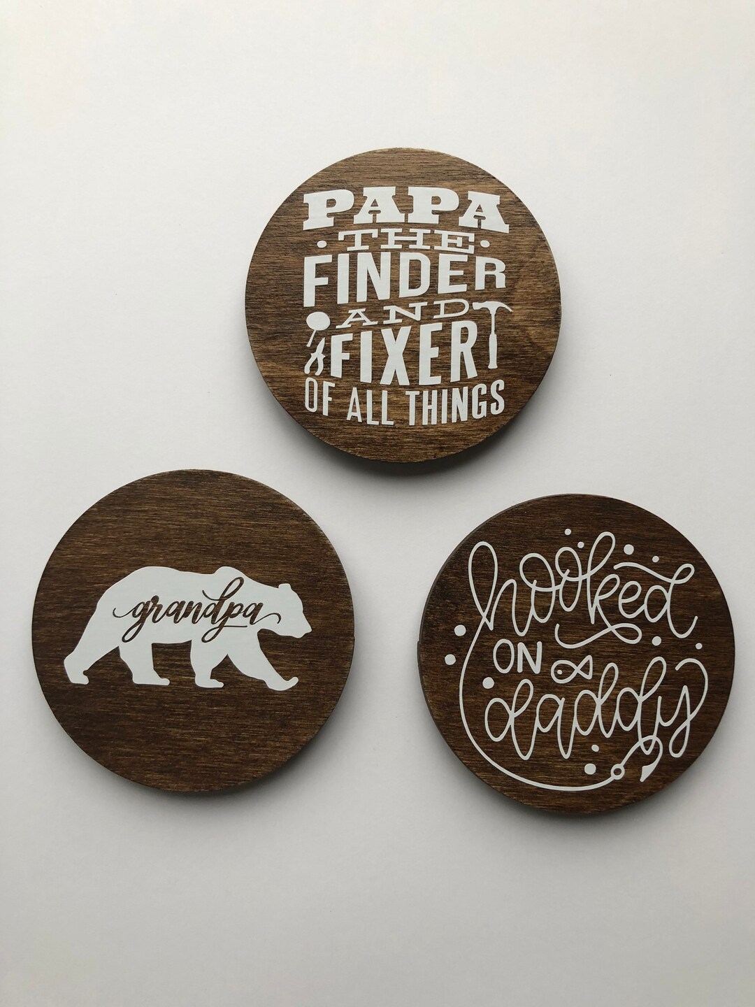 Fathers Day Gifts, Dad Magnets - Papa - Bonus Dad - Dog Dad - Etsy
