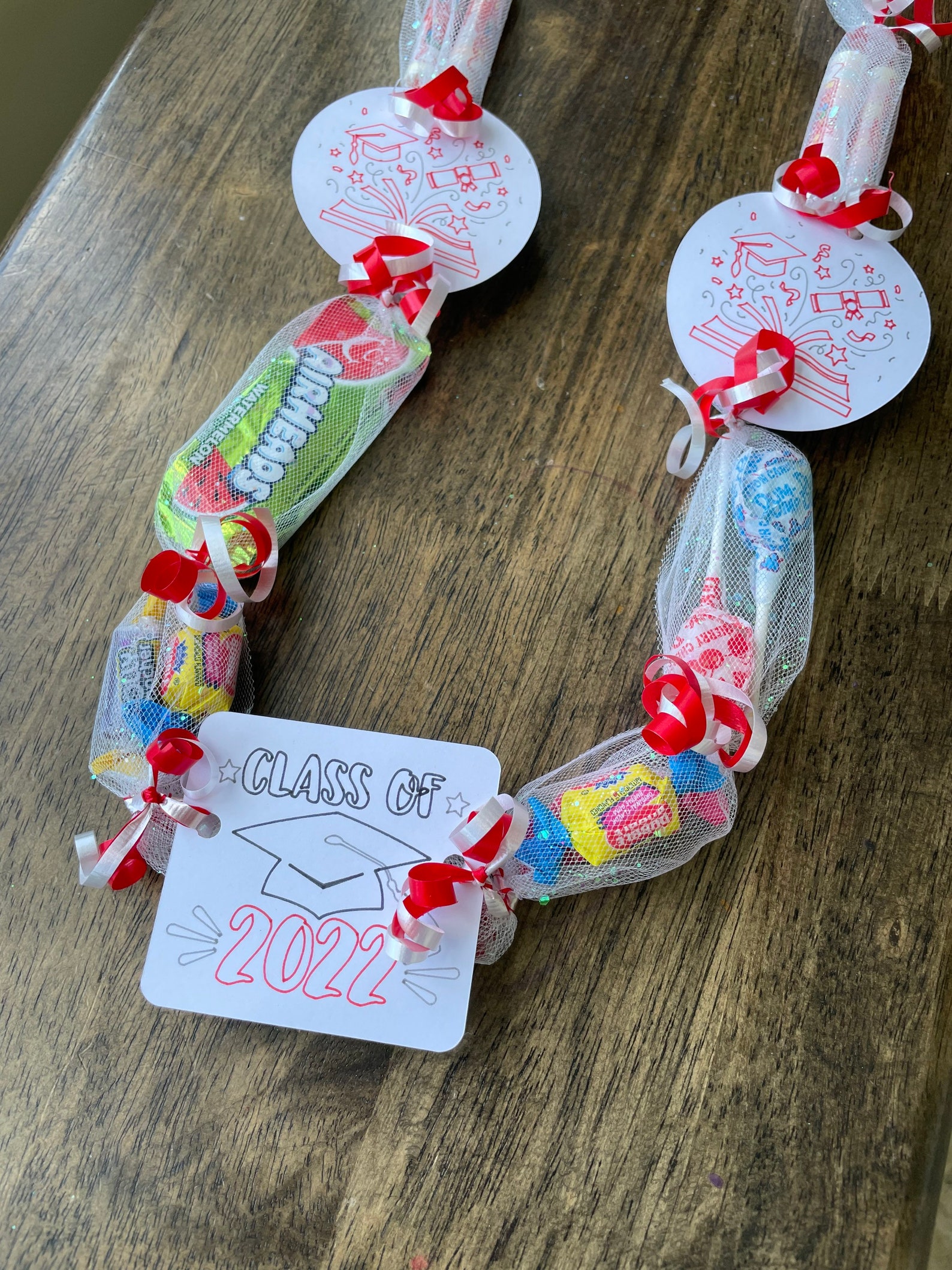 Graduation - Birthday - Candy Necklace - Class of 2024 - Etsy
