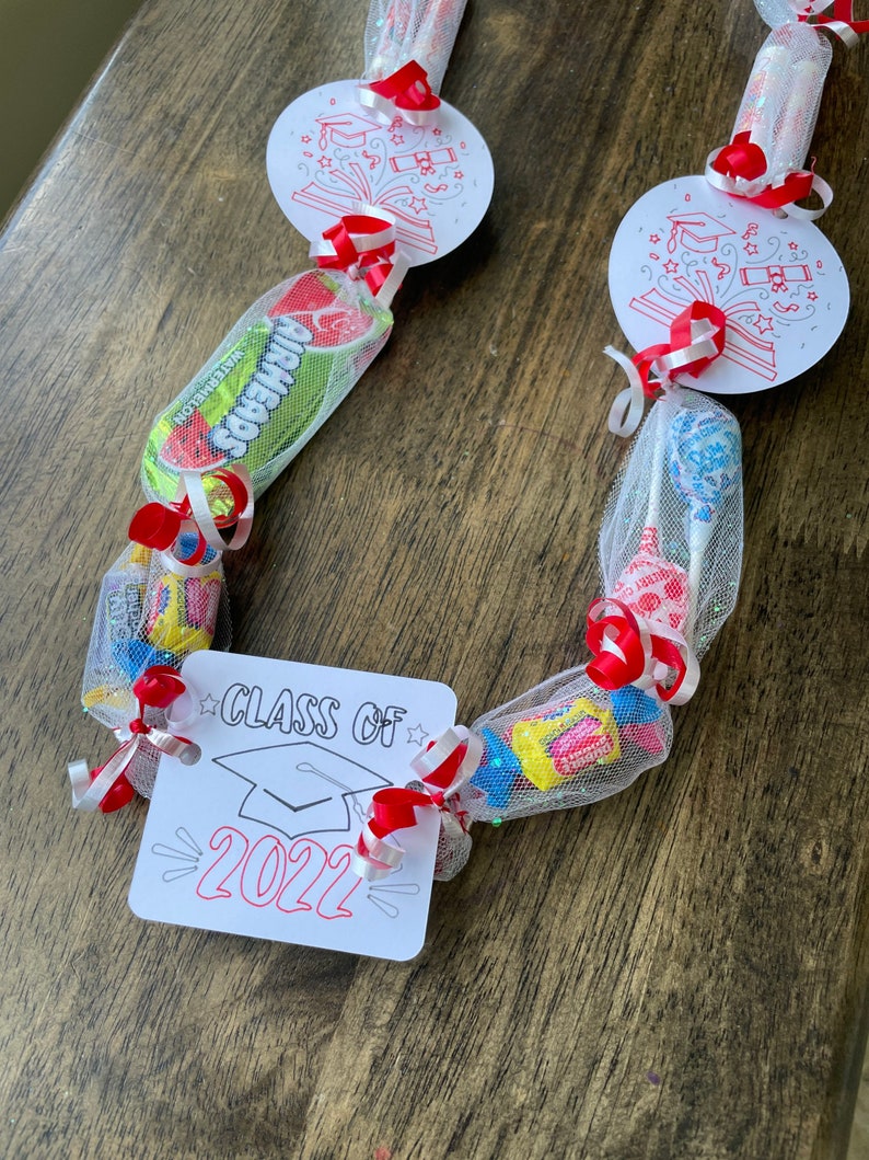 Graduation - Birthday - Candy Necklace - Class of 2024 - Etsy