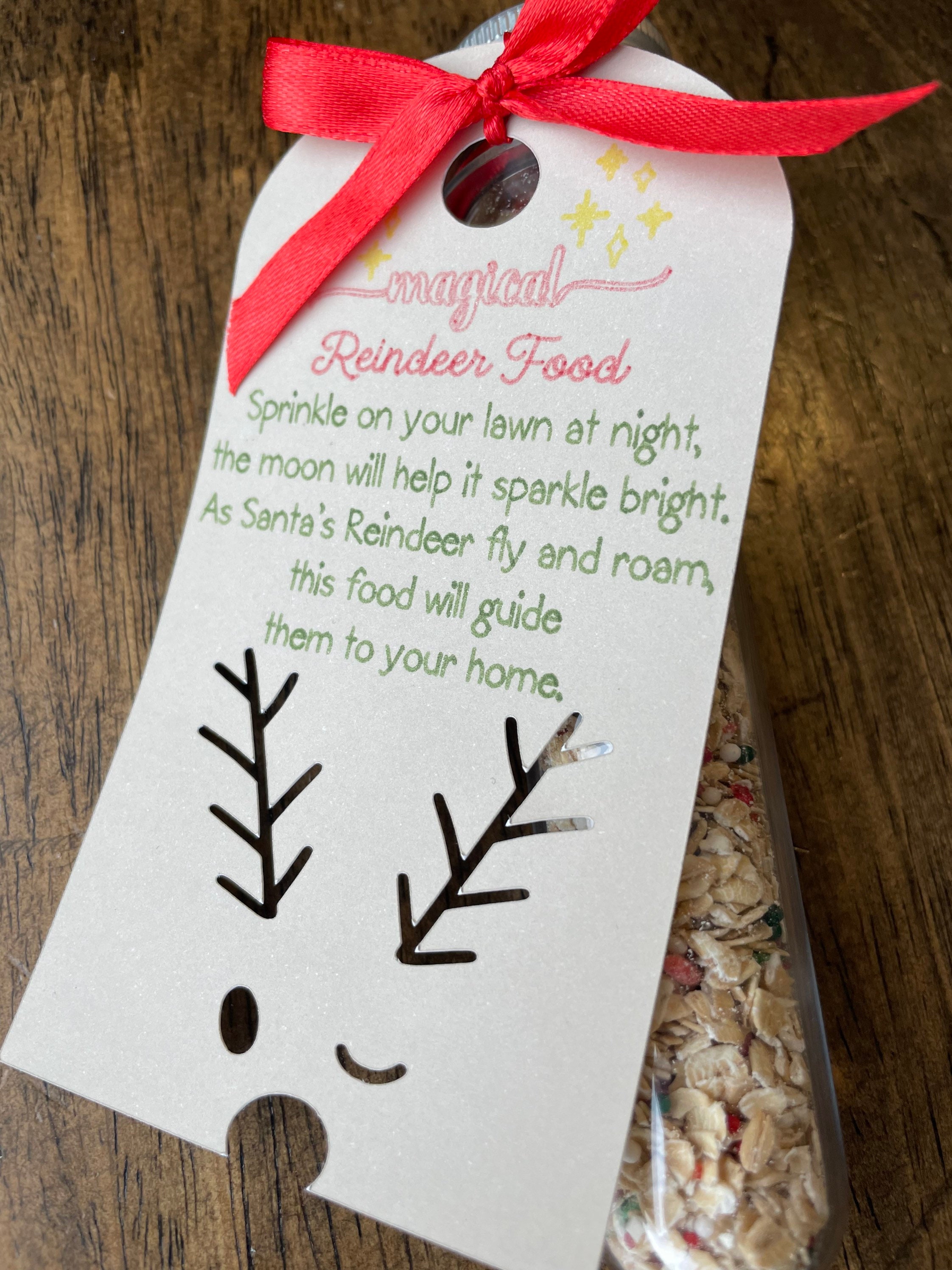 Reindeer Food, Magic, Christmas Eve - Etsy