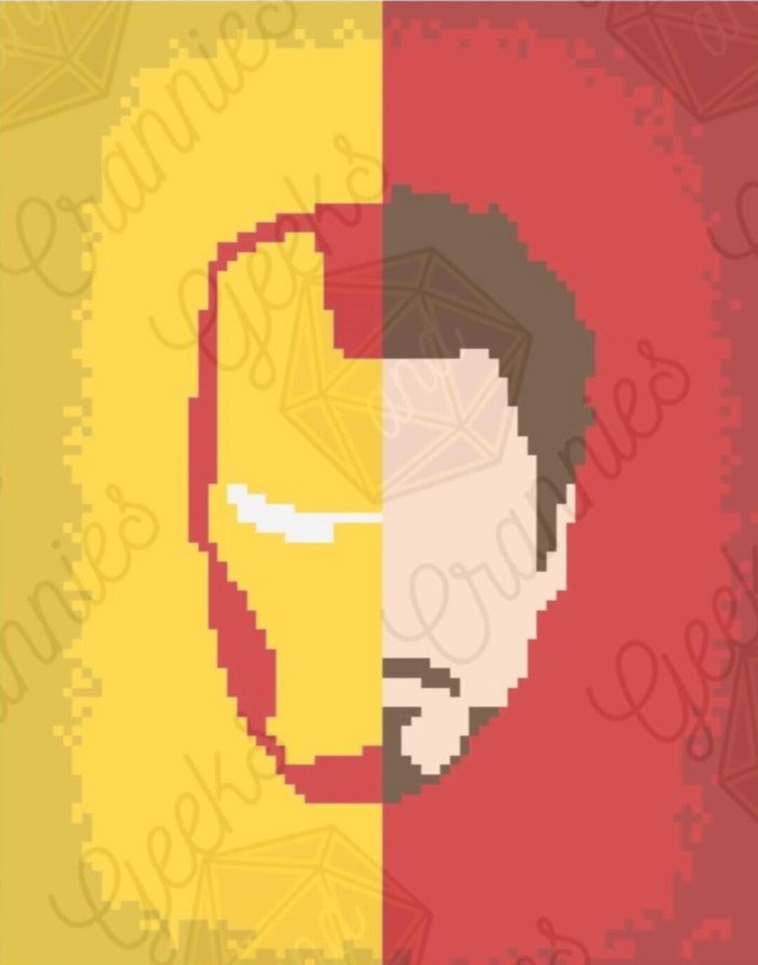Tony Stark/iron Man Blanket Pattern - Etsy