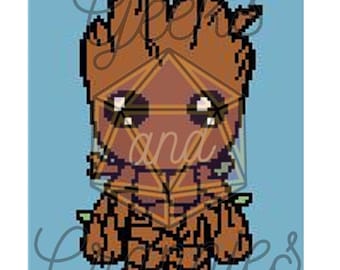 PDF PATTERN. Baby Groot PDF Felt Pattern - Etsy