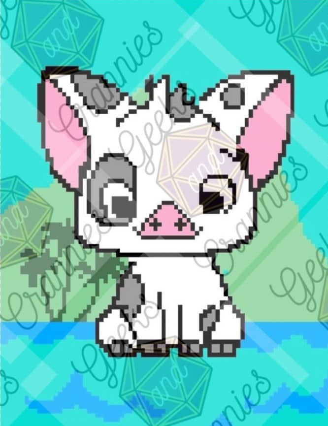 Pua the Pig Blanket Crochet Pattern - Etsy