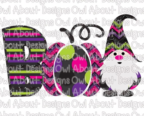 Boo Digital Download. Halloween. Fall. Autumn. Sublimation | Etsy