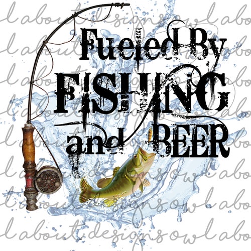 Just Another Beer Drinker Fishing Svg Fishing Clipart Fish | Etsy