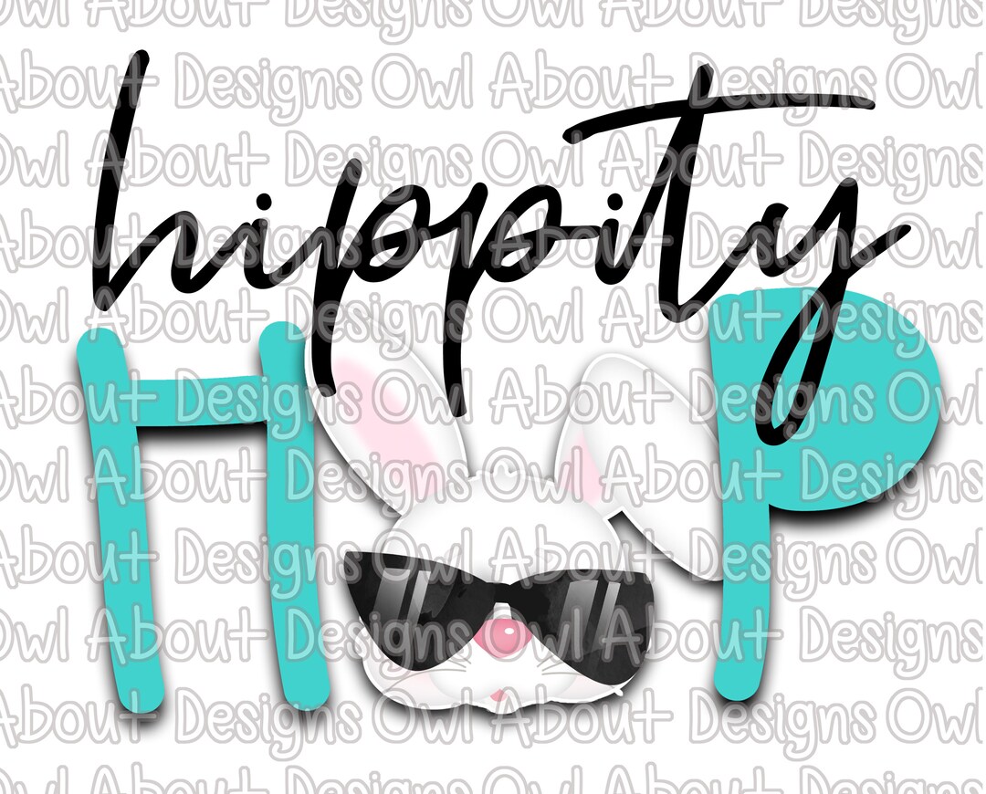 Hippity Hop Boy Digital Download. Easter. Sunglasses. Easter Bunny ...