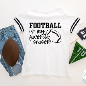 Football is My Favorite Season SVG: Fall T-shirt Design (digital ...