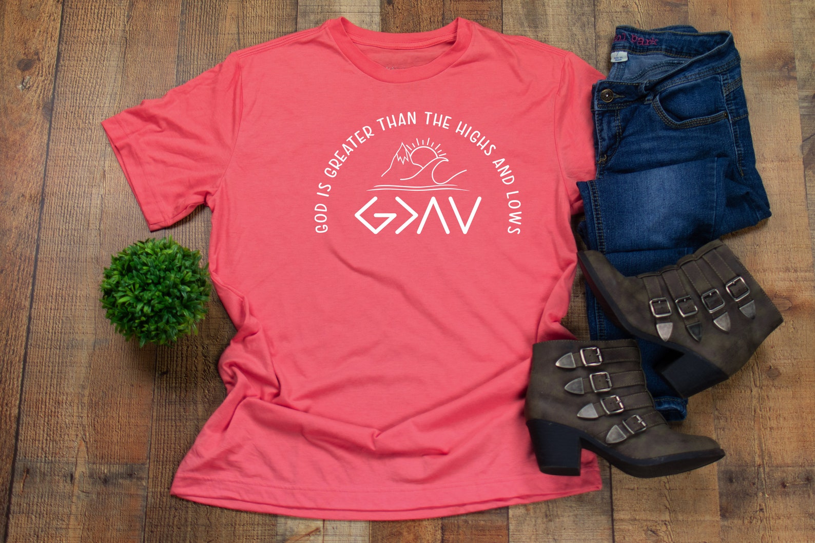 Christian Quote SVG: God is Greater Design (digital Files) - Etsy