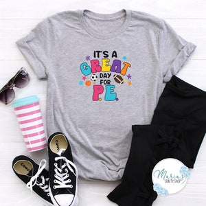 It's a Great Day for P.E. Svg File, Physical Education Teacher Tshirt ...