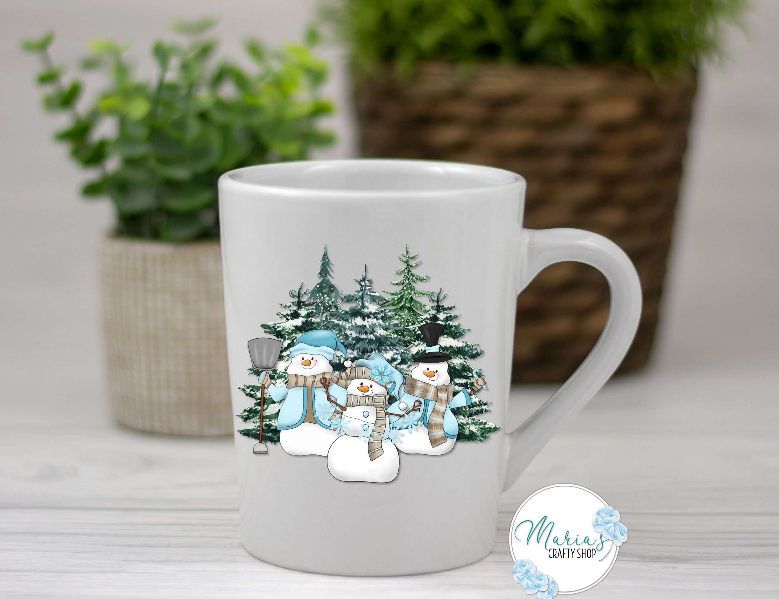 Snowman Sublimation Design, Snowman PNG File, Winter Snowmen PNG ...