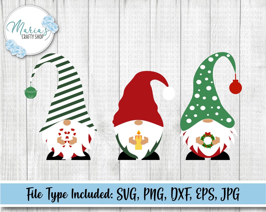 Christmas Gnomes Svg, Christmas Decor Png File, Winter Tshirt Design ...