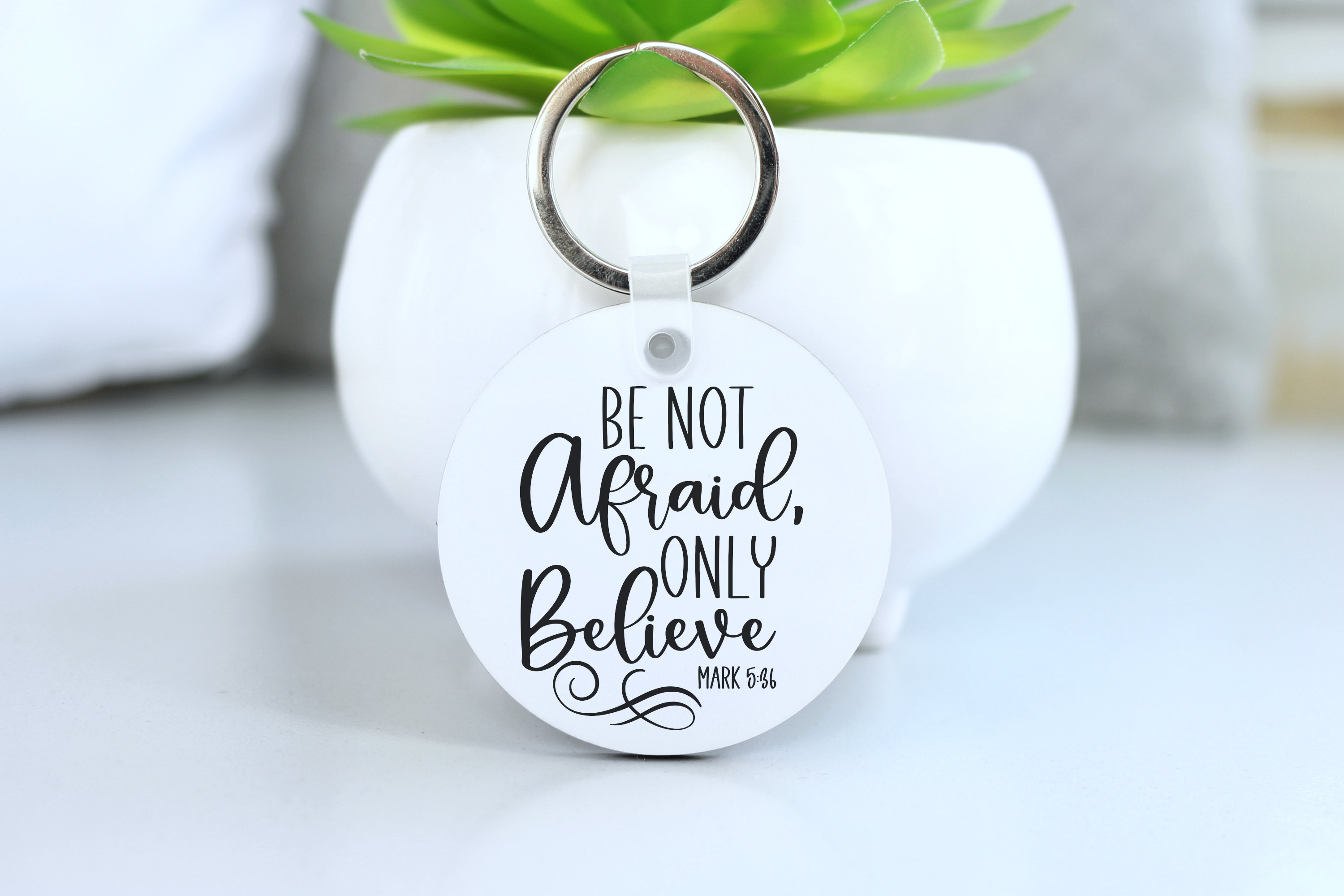Be Not Afraid Only Believe Svg File, Faith Scripture Design, Christian ...