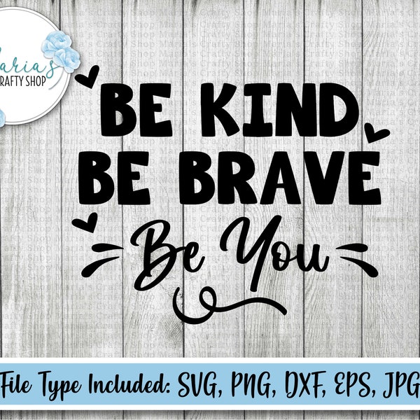 Be Kind Be Brave - Etsy