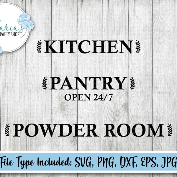 Pantry Svg - Etsy