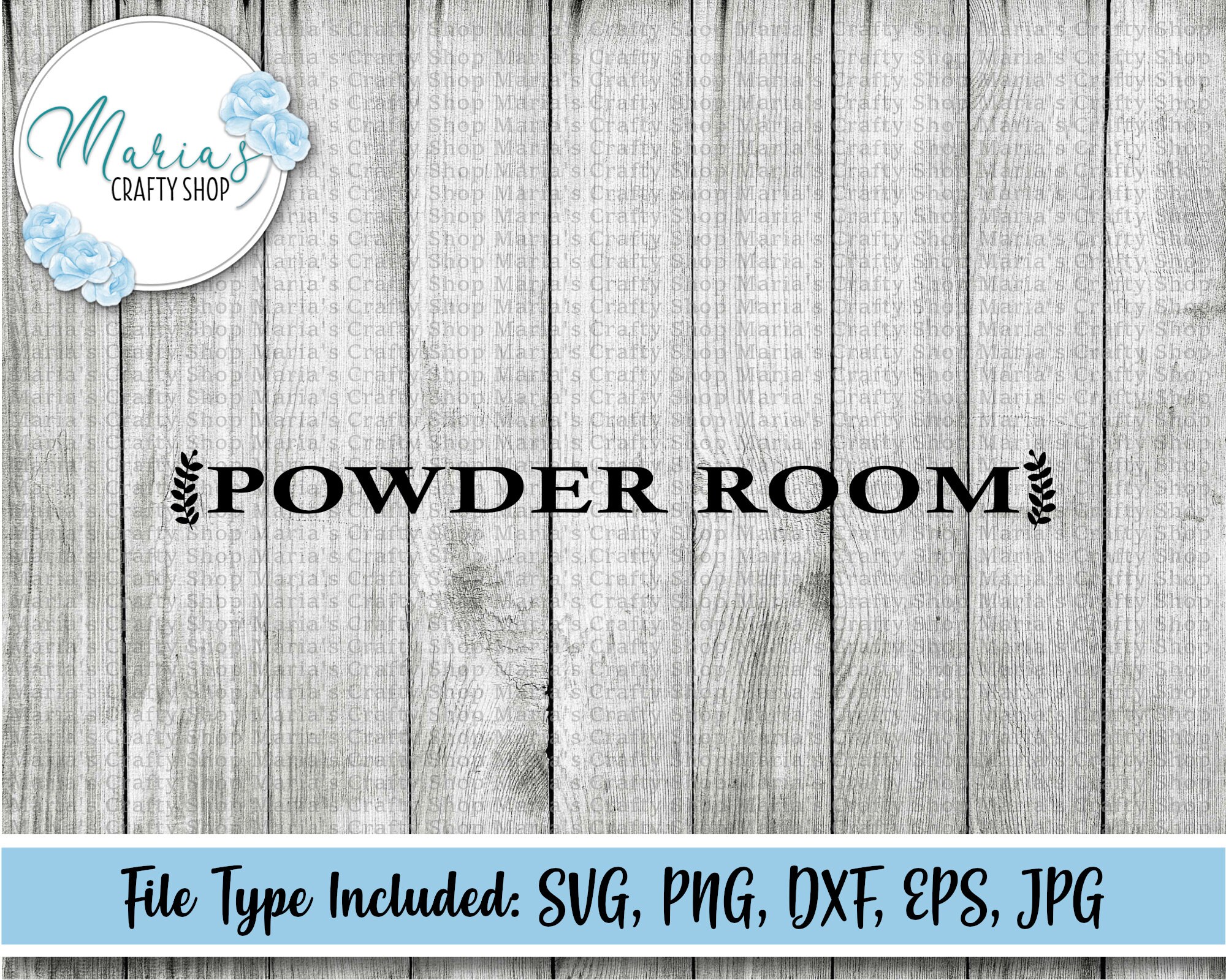 Powder Room Svg Bathroom Svg Bathroom Sign Svg Bathroom | Etsy