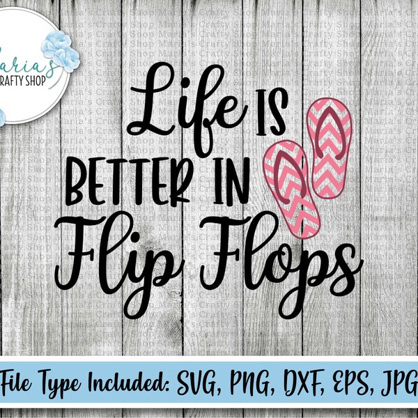 Flip Flop Svg - Etsy
