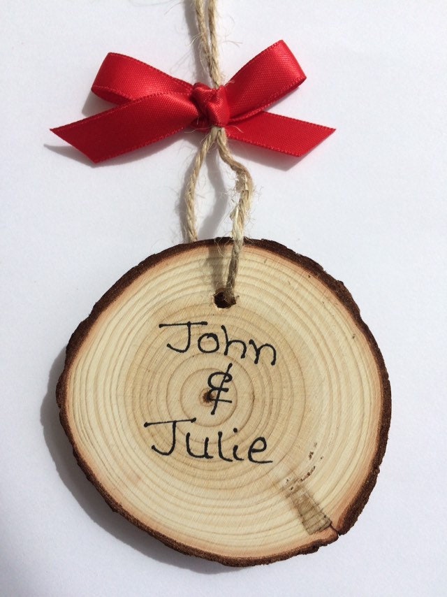 Handpainted Wooden Ruby Wedding Anniversary Ornament - Etsy